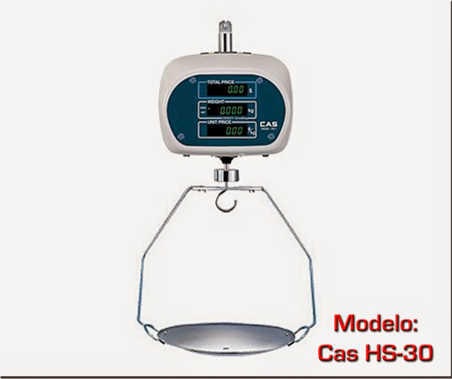 BALANZA ELECTRÓNICA COLGANTE CAS HS30 | en Peru Lima Cusco Arequipa ...