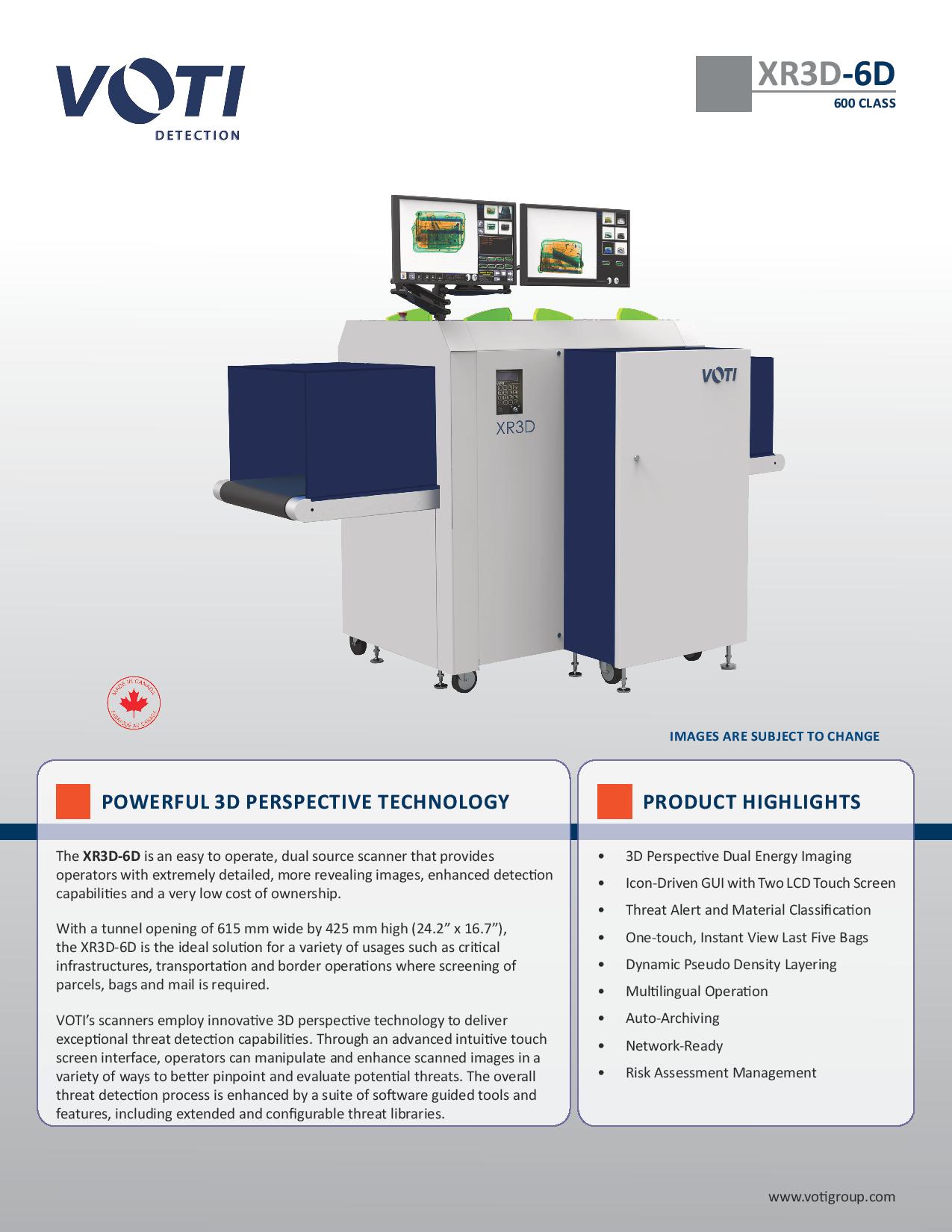 ESCANER DE RAYOS X VOTI XR3D-6D | en Peru Lima Cusco Arequipa Trujillo ...
