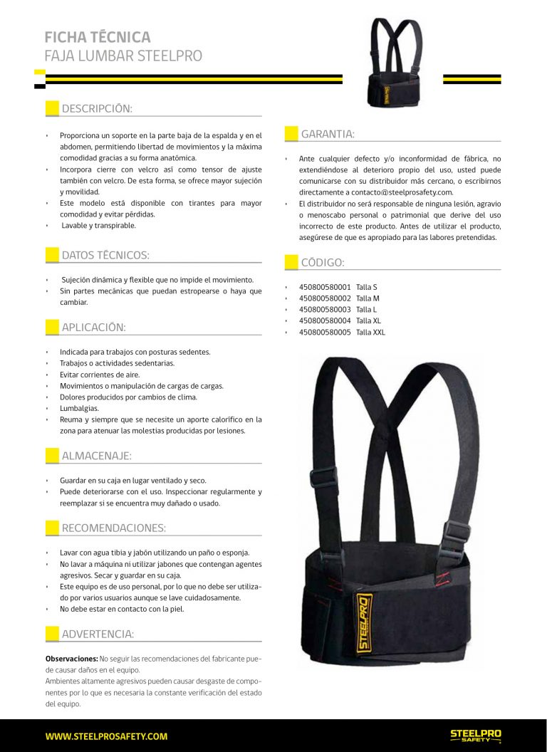 EPP DE PROTECCIÓN CORPORAL